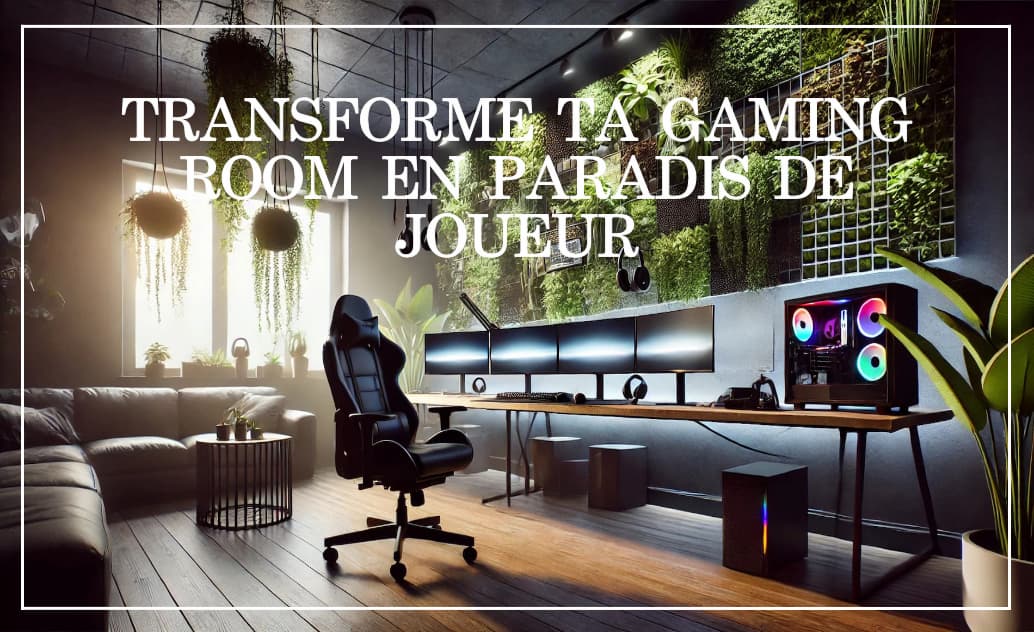 Transforme Ta Gaming Room en Paradis de Joueur